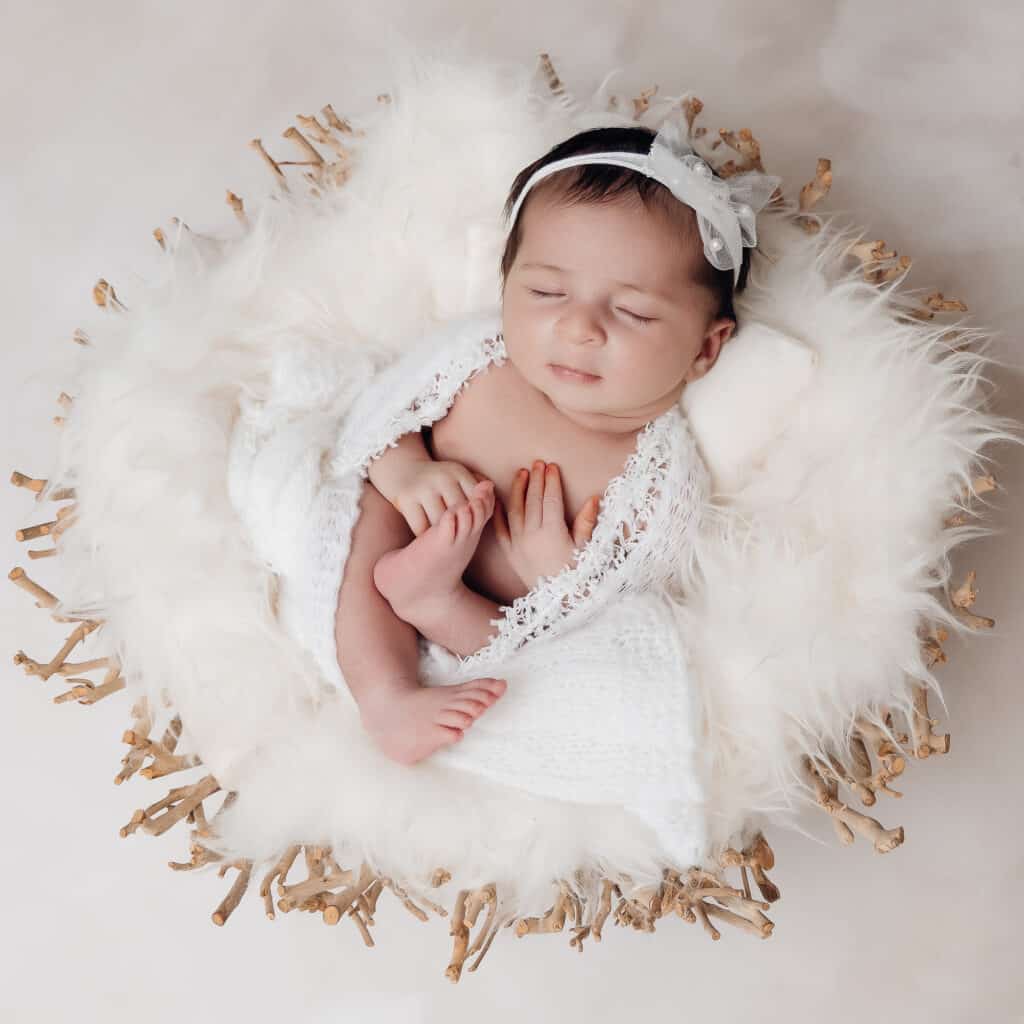 Photographie naissance bébé 15 jours